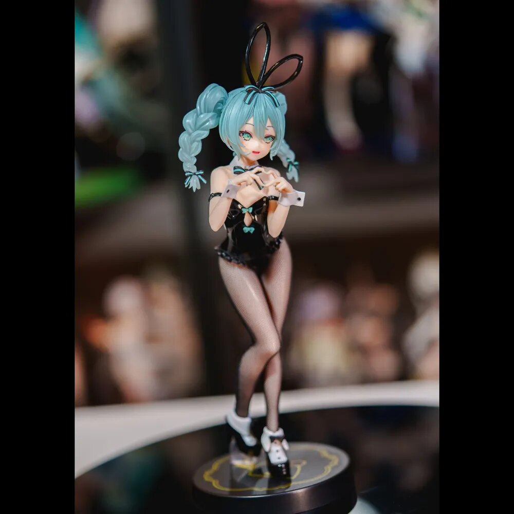 Фигурка Hatsune Miku BiCute Bunnies Красивый цвет U749 ABS пластик 1 шт. Фигурка для девочек — фото 1
