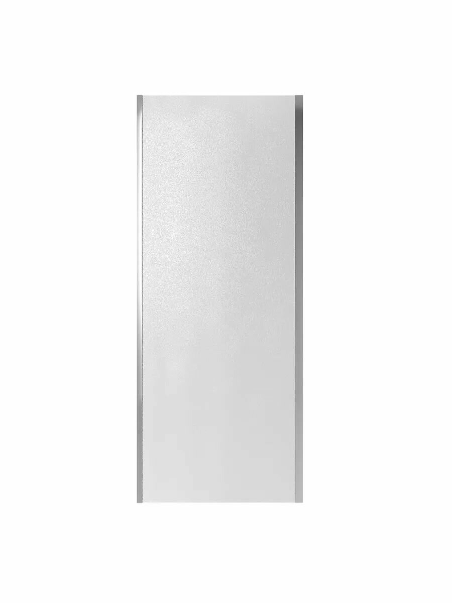 Боковая стенка NG-CH80-34 (80*195) хром, стекло шиншилла