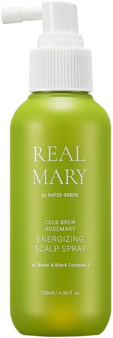 Спрей регенерирующий для кожи головы Rated Green Real Mary Energizing Scalp Sprey, 120 мл
