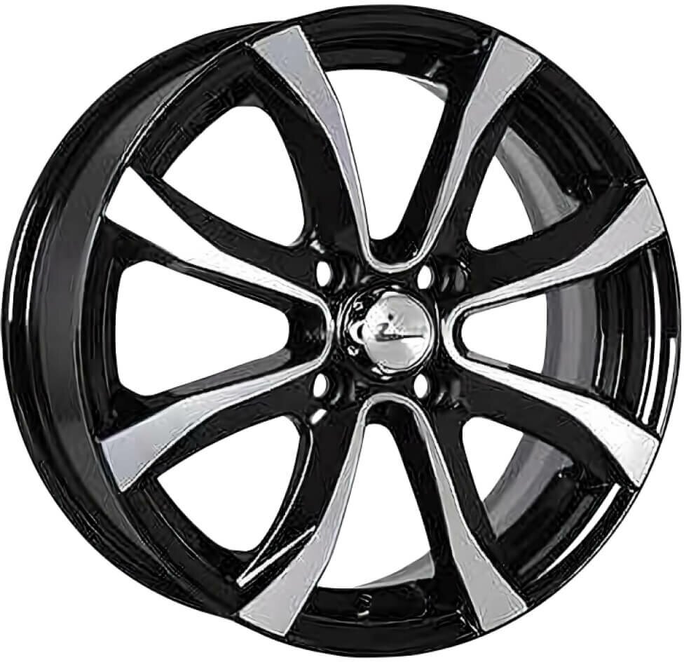 Диски легковые литые 6.0*15 4*100 et48 h54.1 iFree Дайс Блэк Джек(цвет)