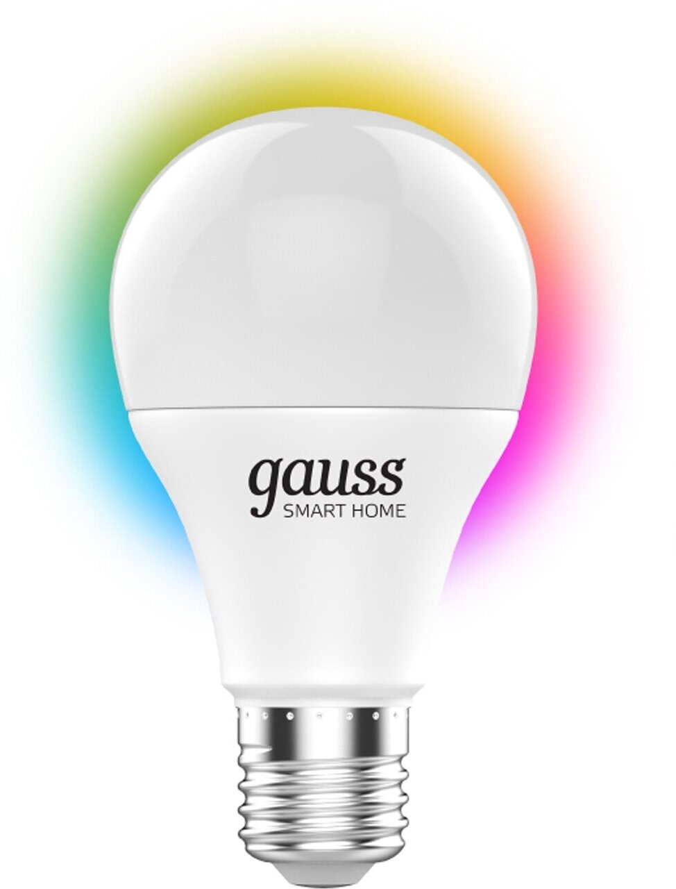 Умная лампа Gauss IoT Smart Home E27 10Вт 1055lm Wi-Fi (упак:1шт) (1180112)
