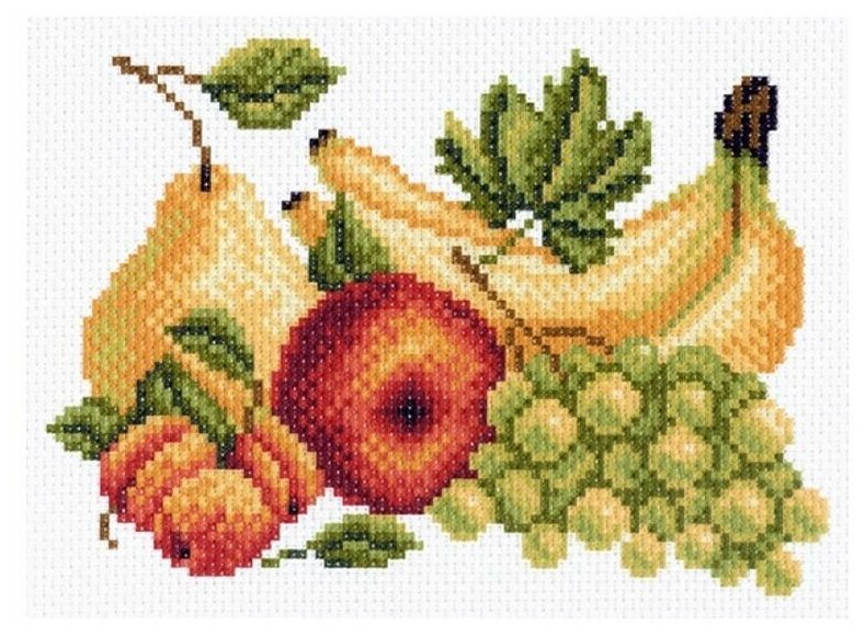 Рисунок на канве Матренин Посад "Фрукты", 28x37 см