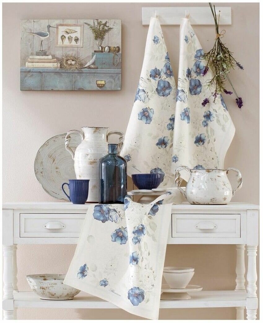 Полотенце Blumarine кухонное льняное