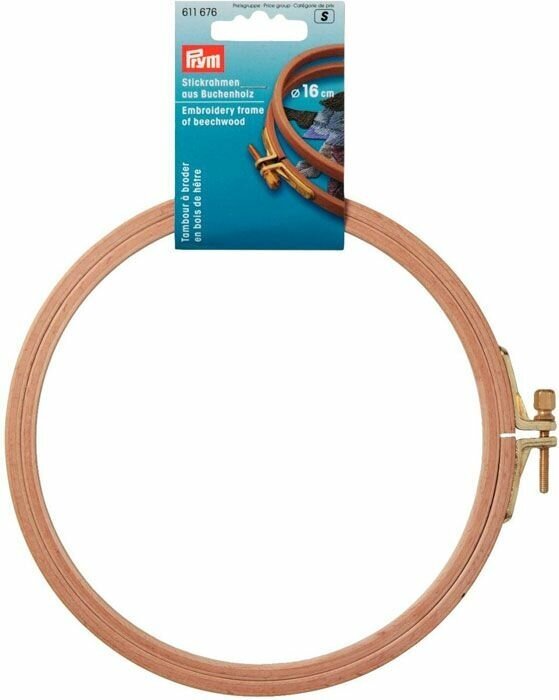 Пяльца для вышивания 15,5 см PRYM 611676