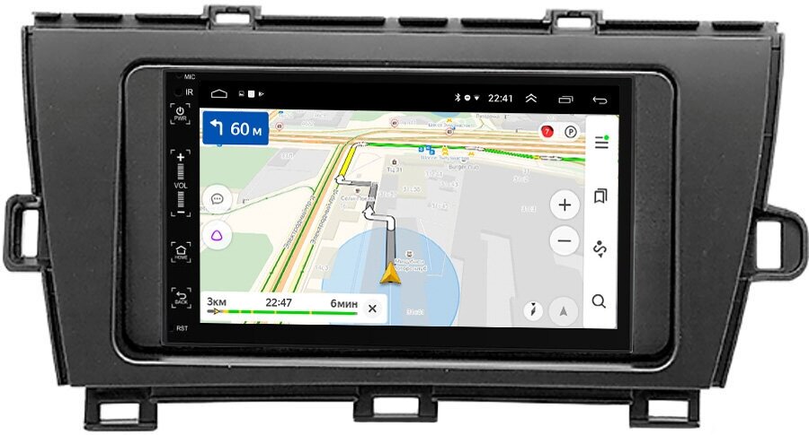 Штатная магнитола Toyota Prius 3 (XW30) 2009-2015 (руль справа) Canbox 2/32 Android 10 (GT5510-RP-TYPS09R-430)
