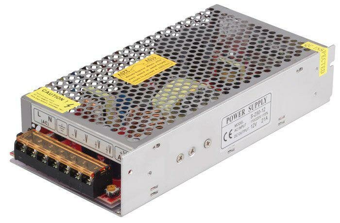 Драйвер светодиодный LED 250Вт 12В IP20 (1001238A)