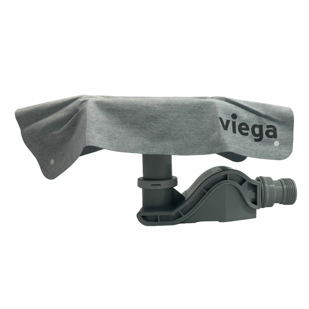 Трап для душевого лотка Advantix Cleviva DN40/50, Viega 4981.80 арт. 794408, регулировка по высоте 95-155 мм