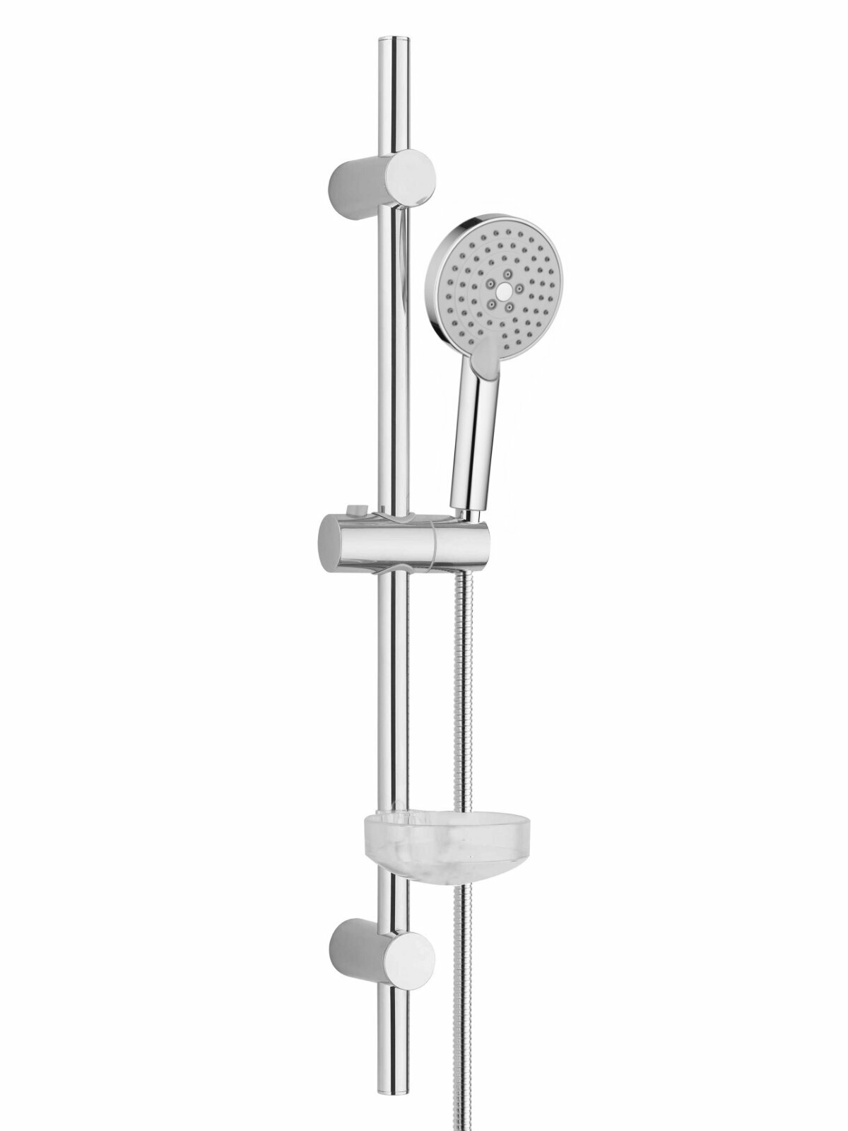 Душевой гарнитур Orange O-Shower OS902cr штанга 900 мм, лейка 3 режима, шланг 1,5 м, хром