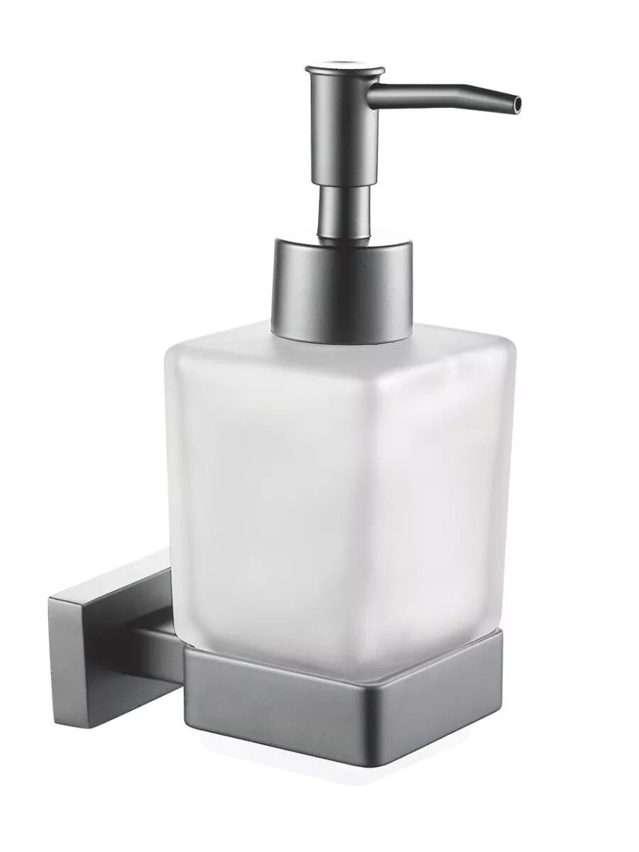Дозатор для жидкого мыла SG5644T стеклянный графит