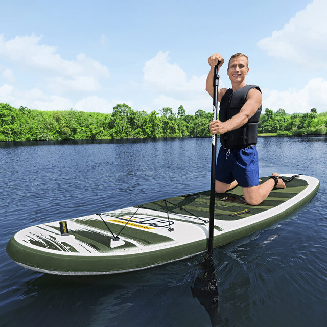 Надувной сап борд SUP Kahawai Set 310*86 см с аксессуарами, Bestway, 65308