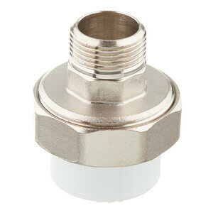 Муфта полипропиленовая разъемная (американка) 32 мм х 3/4 НР(ш)