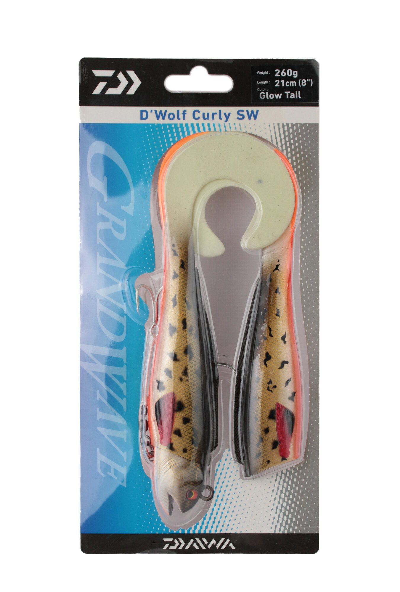 Daiwa Wolf Curly приманка 21 см 260 г GT для ловли хищников на спиннинг на дальний заброс