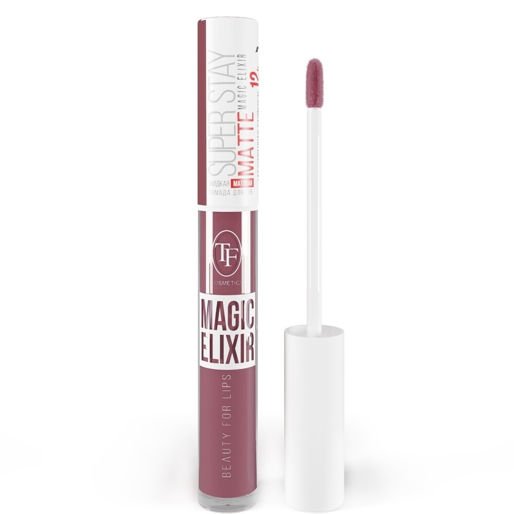 Губная помада TF Cosmetics Magic Elixir СTL-19, жидкая суперустойчивая, тон 97, сливово-ягодный, 4,5 г