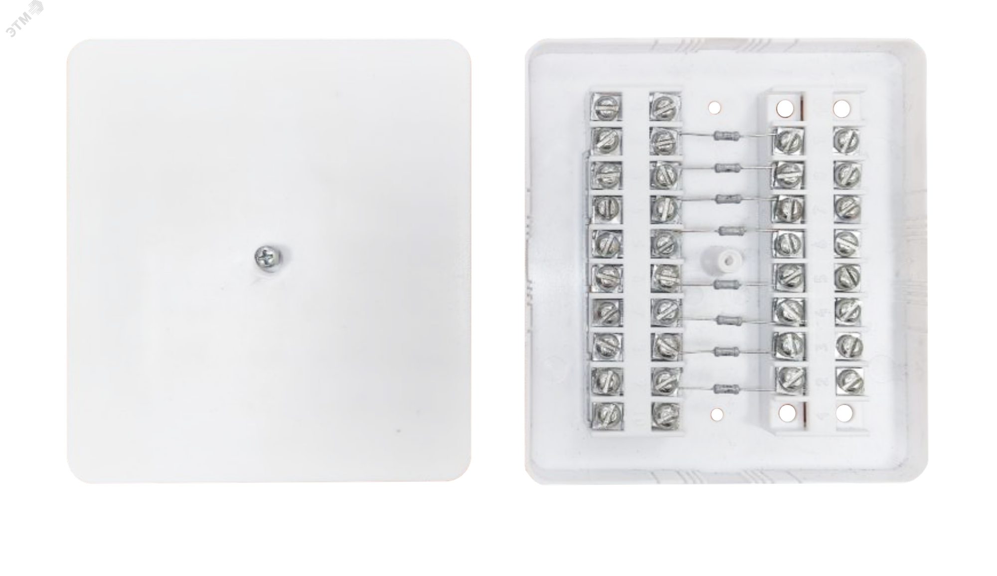 Кртп 10х2 Коробка коммутационная Коробка разветвительная 10 пар контактов