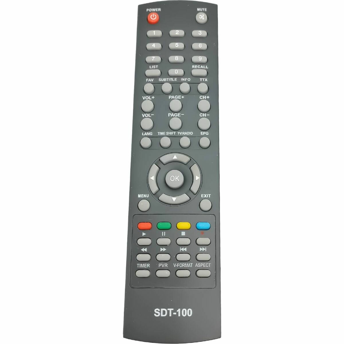 Пульт Supra SDT-100 для цифровой приставки DVBT2