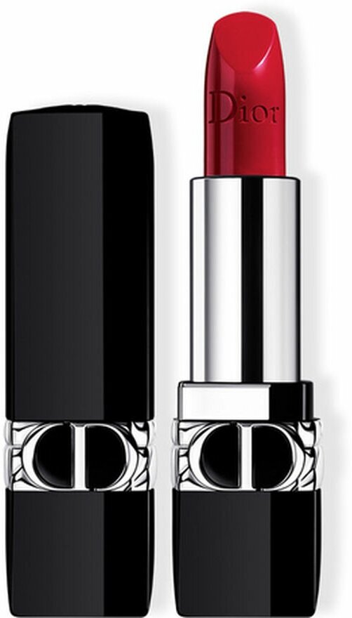 Rouge Dior Satin 743 Красная цинния Губная помада сатиновая. Франция