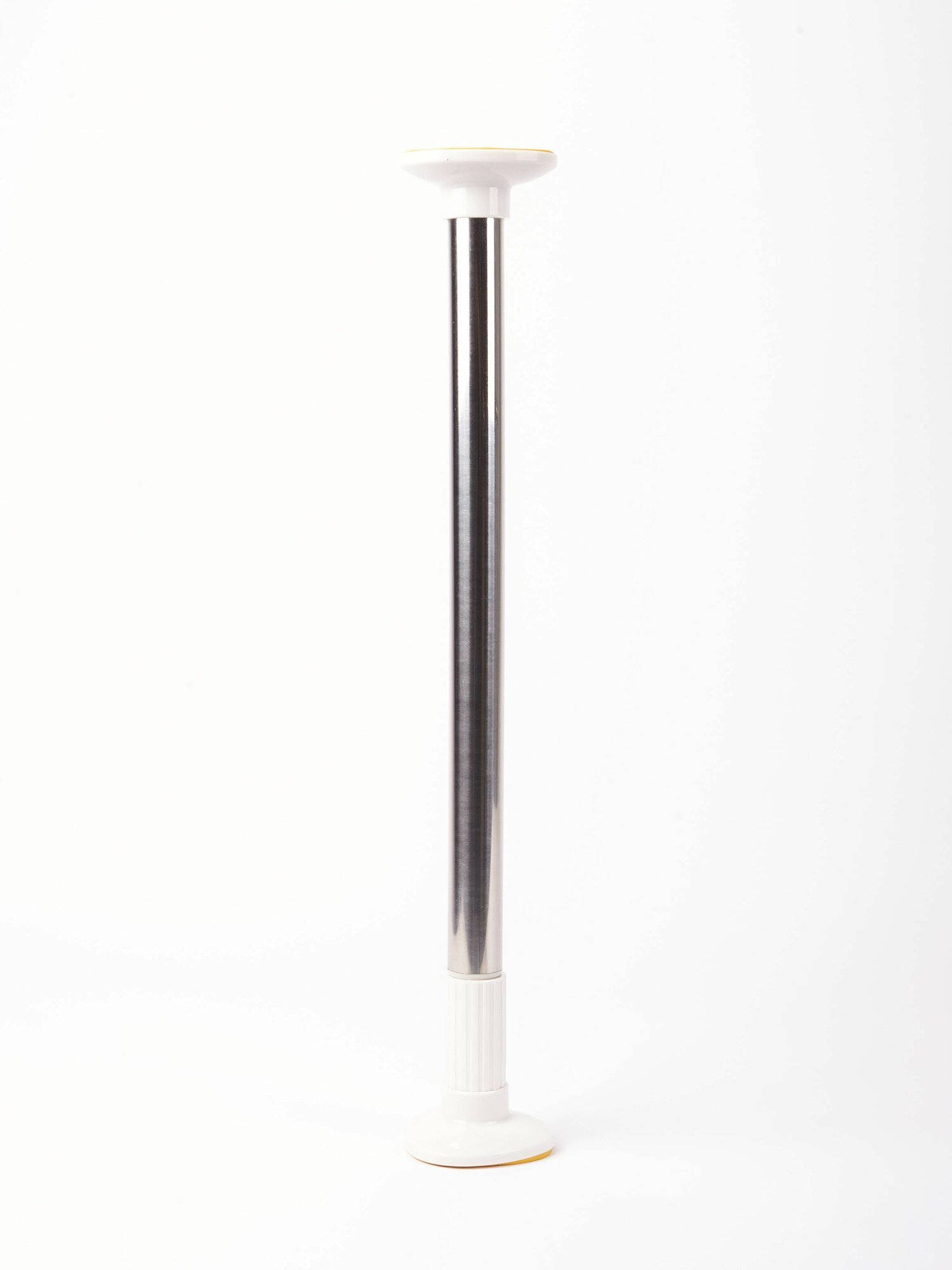 Карниз для ванной телескопический с треугольным наконечником 70-120 см, белый