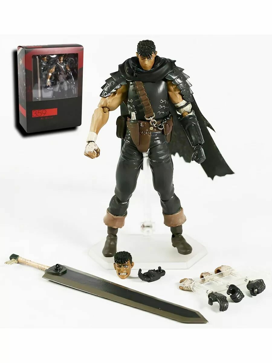 Фигурка Берсерк Гатс, Черный мечник (17см)