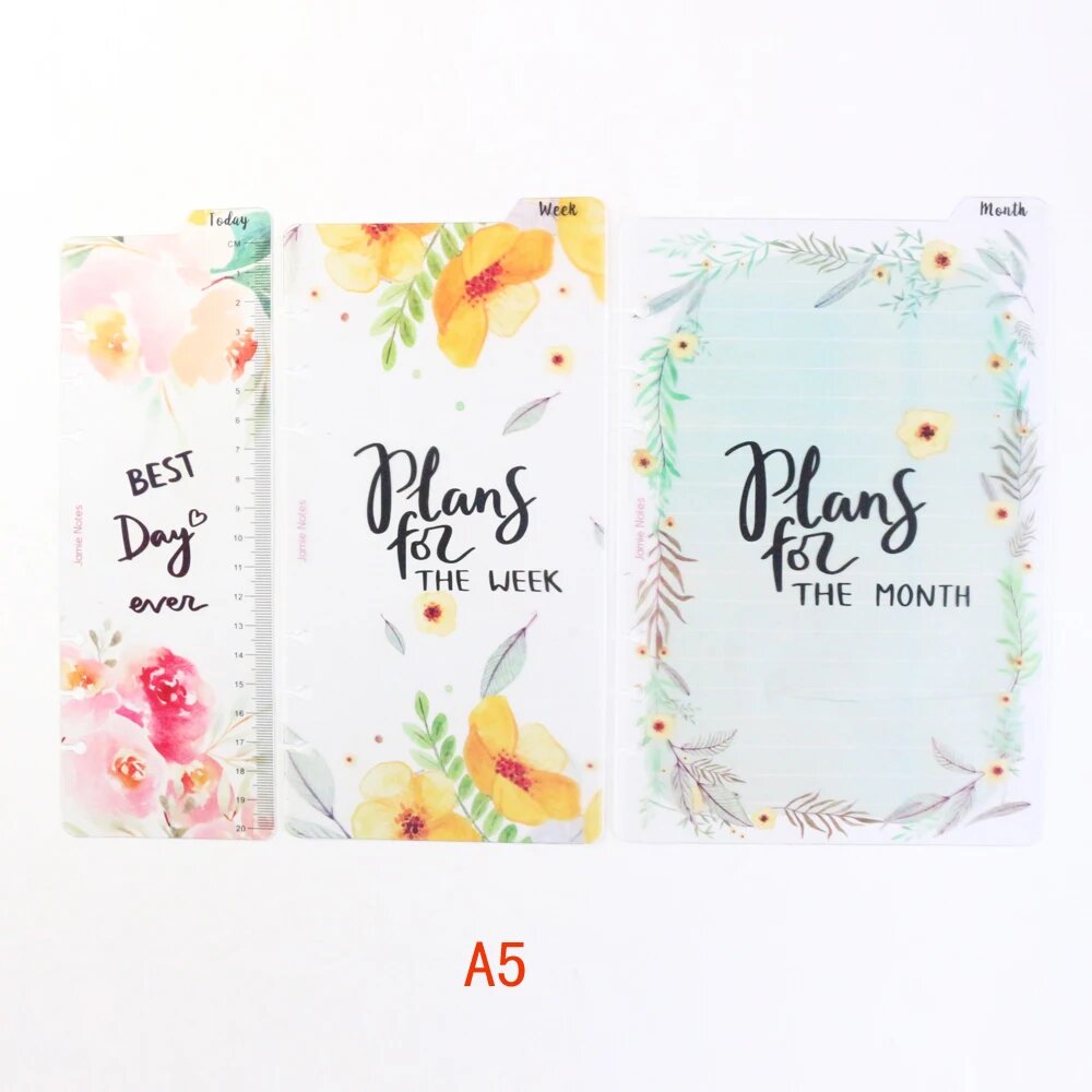 Domikee линейка-закладка для блокнота total 3 pcs A5