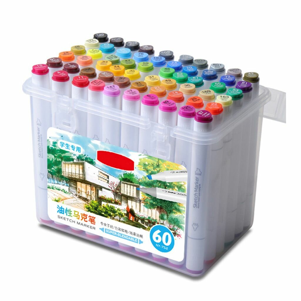 Маркеры для рисования и раскрашивания