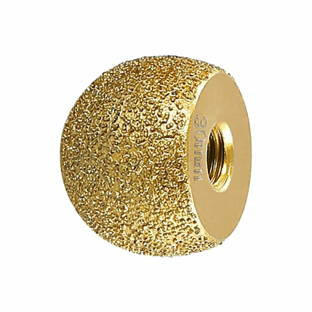 Шлифовальный круг с паяной грибовидной головкой M10-30 мм