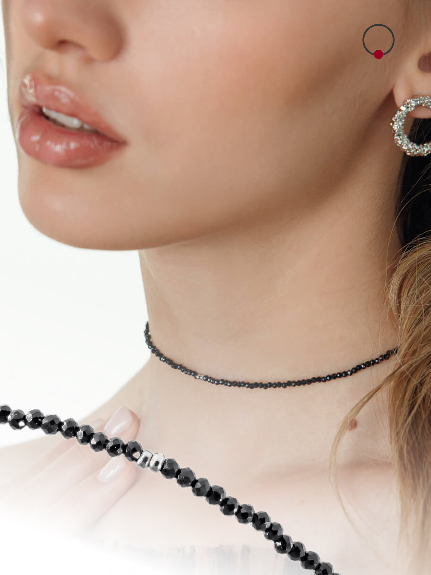 Чокер, шпинель