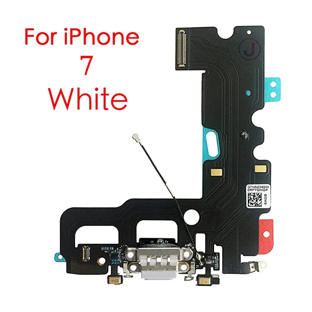 Зарядный порт iPhone 7 White