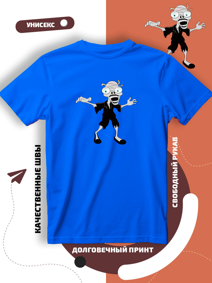 Футболка монстр зомби