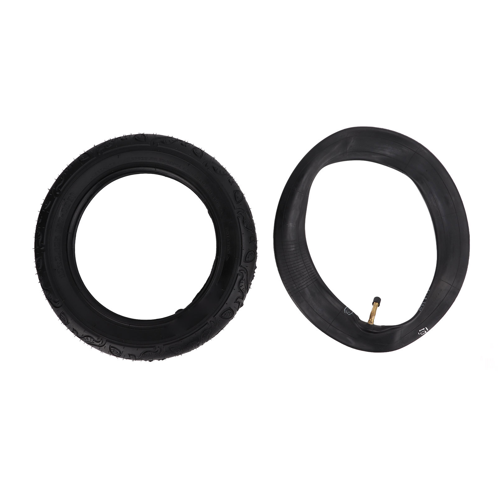 Велосипедные Шины 12 дюймов 12x2.125 с Изогнутым Горловиной, Надувные Детские Велосипедные Шины Высокой Эластичности