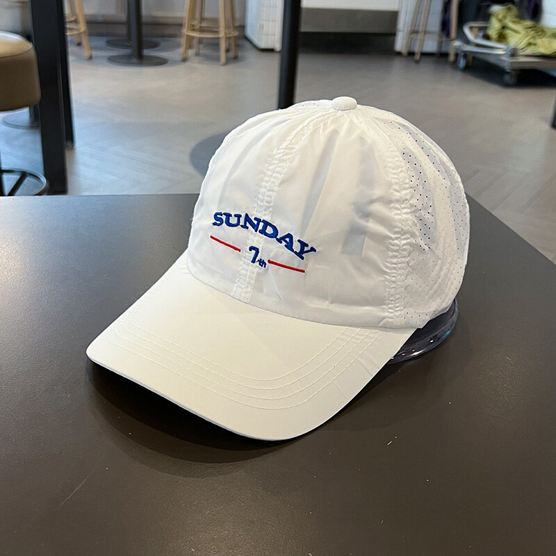 Новая вышитая быстросохнущая бейсболка для мужчин и женщин, универсальная шляпа от солнца для путешествий на открытом воздухе, спортивная кепка с солнцезащитным козырьком