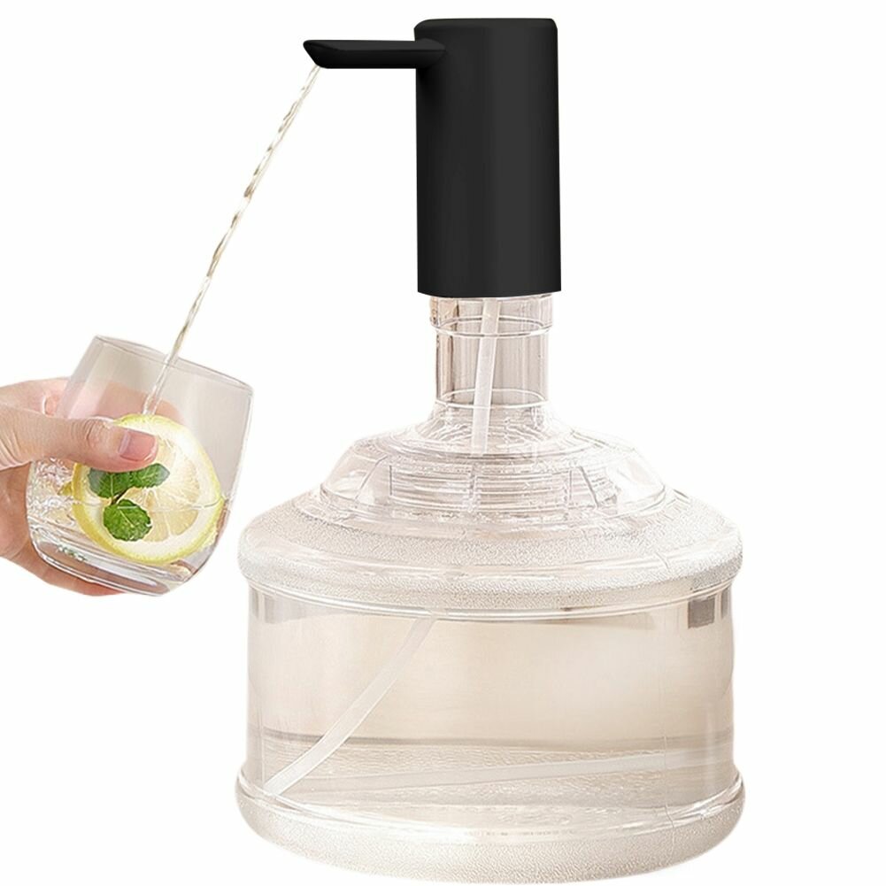 Насос электрический перезаряжаемый, двойной насос, низкий уровень шума, черный