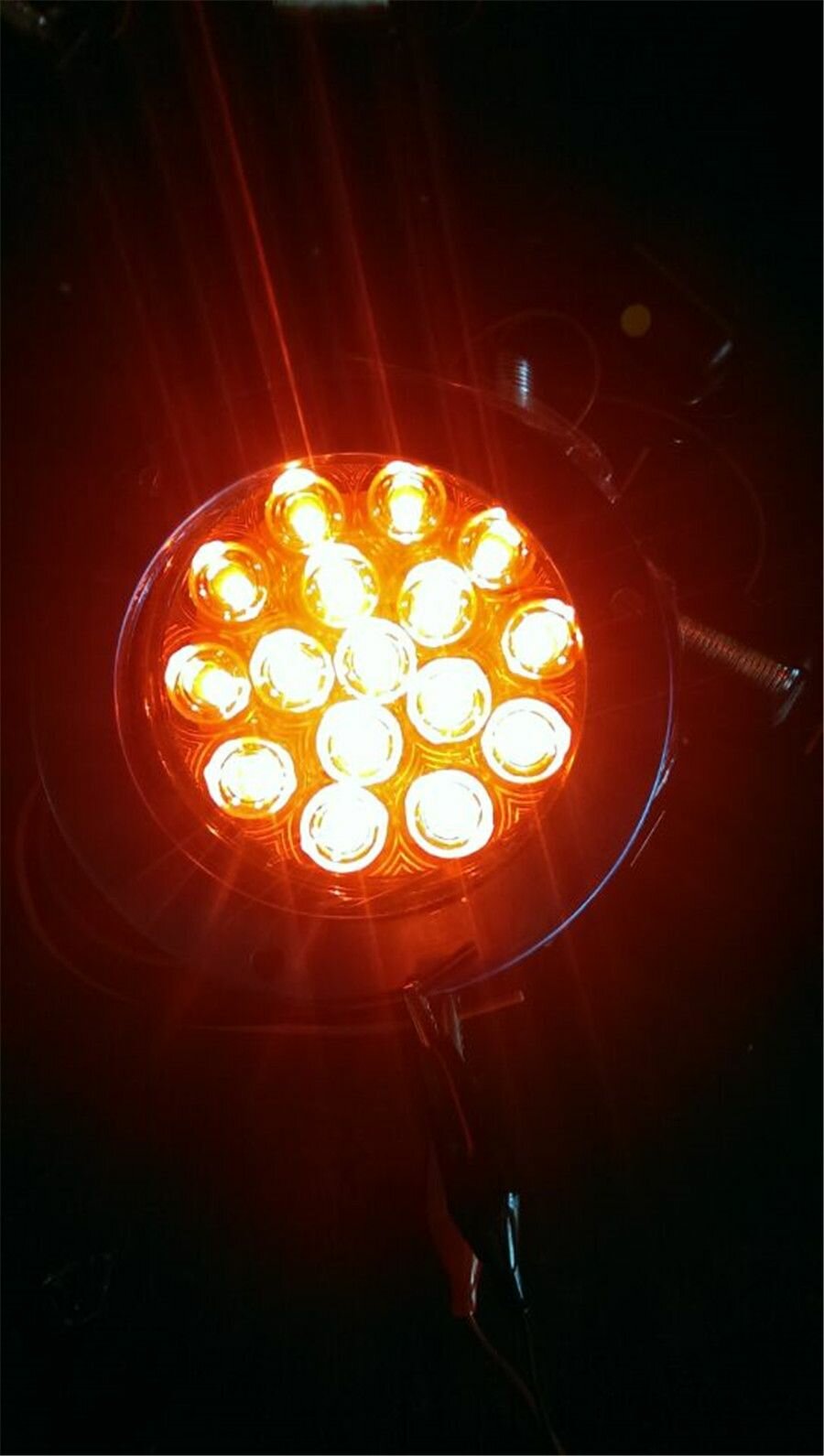 Круглые задние фонари подходят для GL, подходят для E10 red