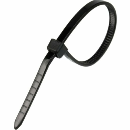 Стяжка нейлоновая Exegate CV-100B, 100мм, упак. 100шт Black (EX253847RUS)
