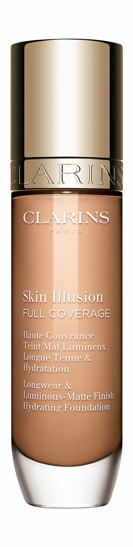 Clarins Skin Illusion Full Coverage Foundation Стойкий тональный крем для лица с матовым финишем | 107C 30мл