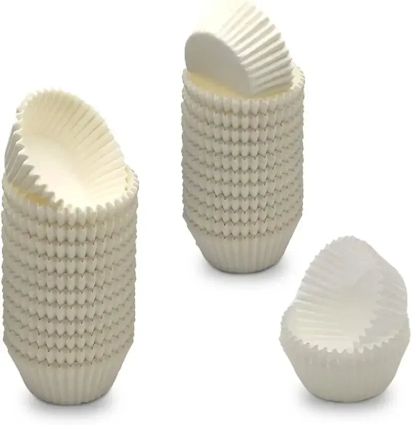 Формы для тартов CZSAE 100pcs, белый