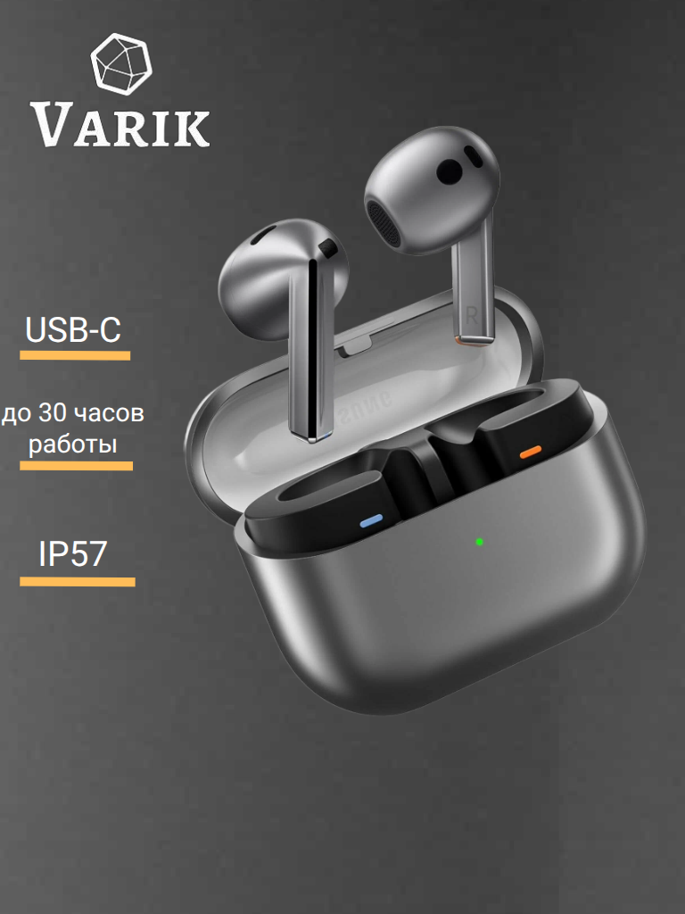 Беспроводные наушники внутриканальные Samsung Galaxy Buds 3 , Silver/серебристые