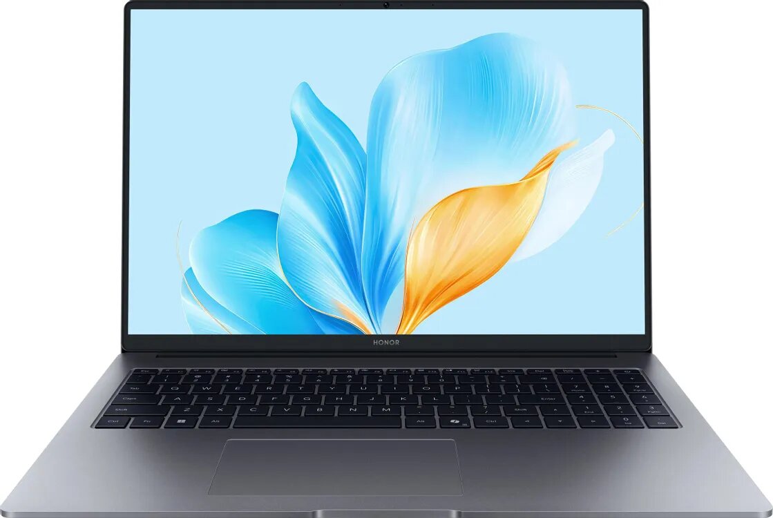 Ноутбук Honor MagicBook X16 2025 16" RPL UMA 220H 16/512GB Intel WIN 11 Home, Модель BRB-X, Космический серый,  5301ALVX