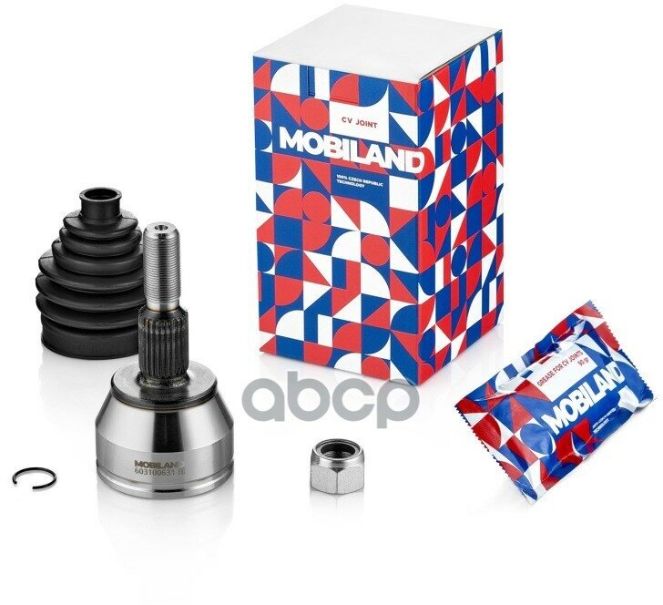 ШРУС наружный передний для а/м FORD FOCUS III седан [без кольца ABS 24/27 зуб.] MOBILAND арт. 603100631