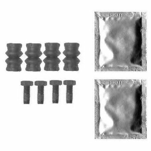 Ремкомплект тормозных колодок Mintex MBA1339A для ABARTH 500C 595C 695C 312 (2009-н. в.), Alfa Romeo 147 (2000-2010), Alfa Romeo 156 (1997-2006)