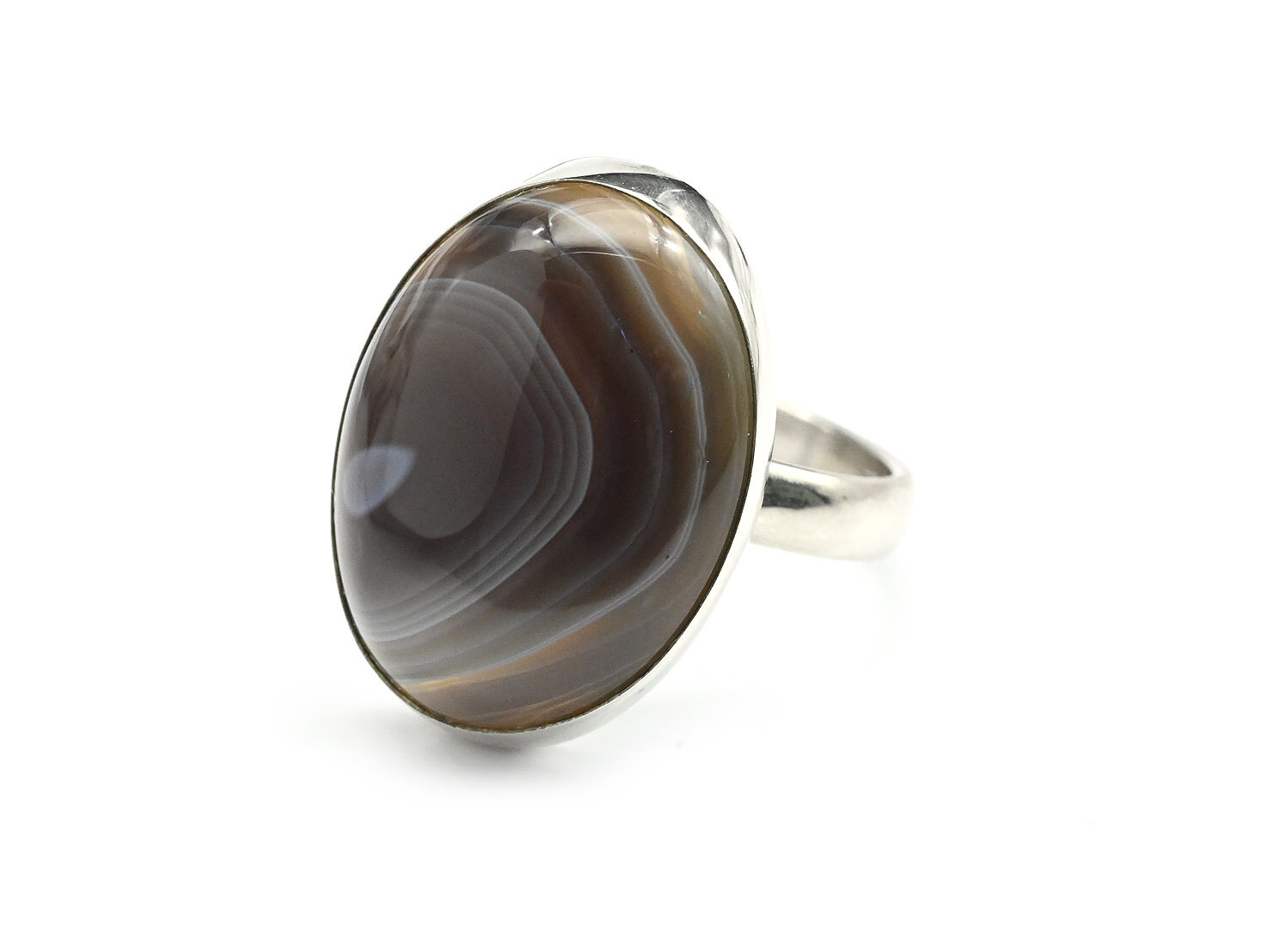 Кольцо, агат
