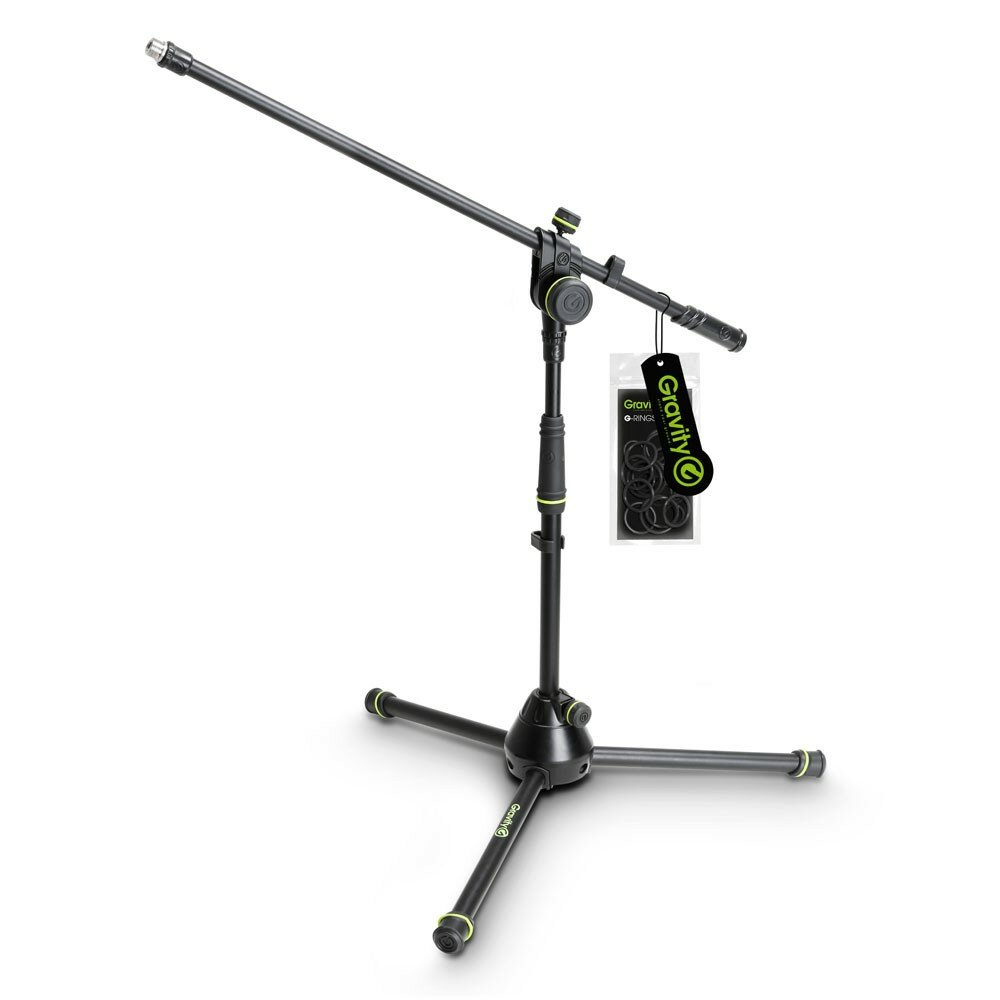 Короткая микрофонная стойка "журавль" Gravity MS 4221 B