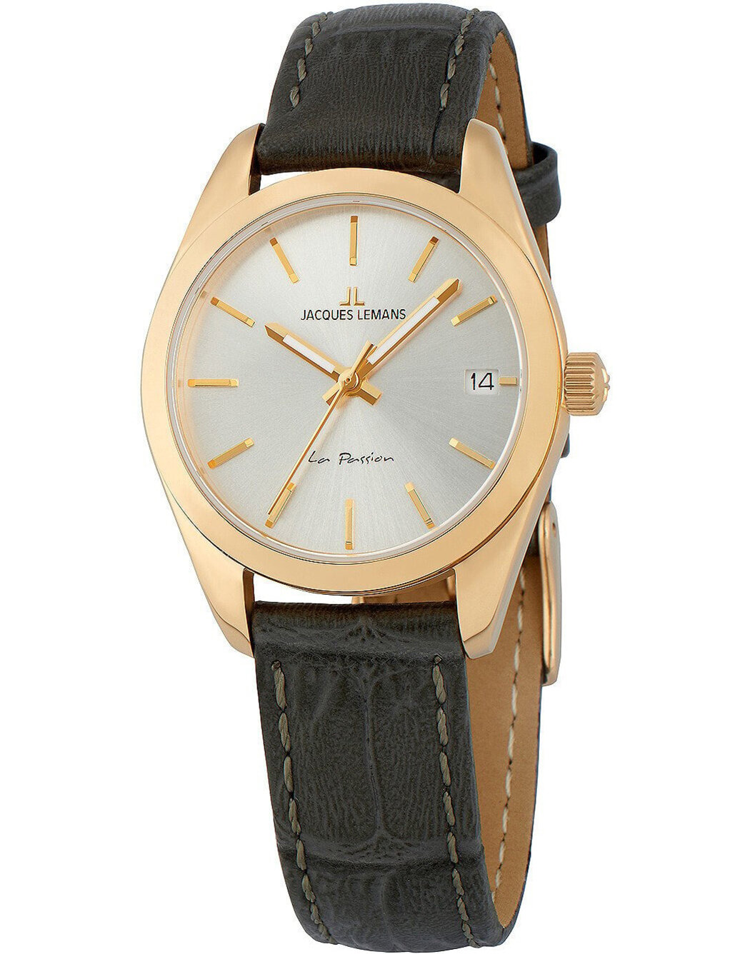 Наручные часы JACQUES LEMANS La Passion, серебряный/золотой/черный — фото 1