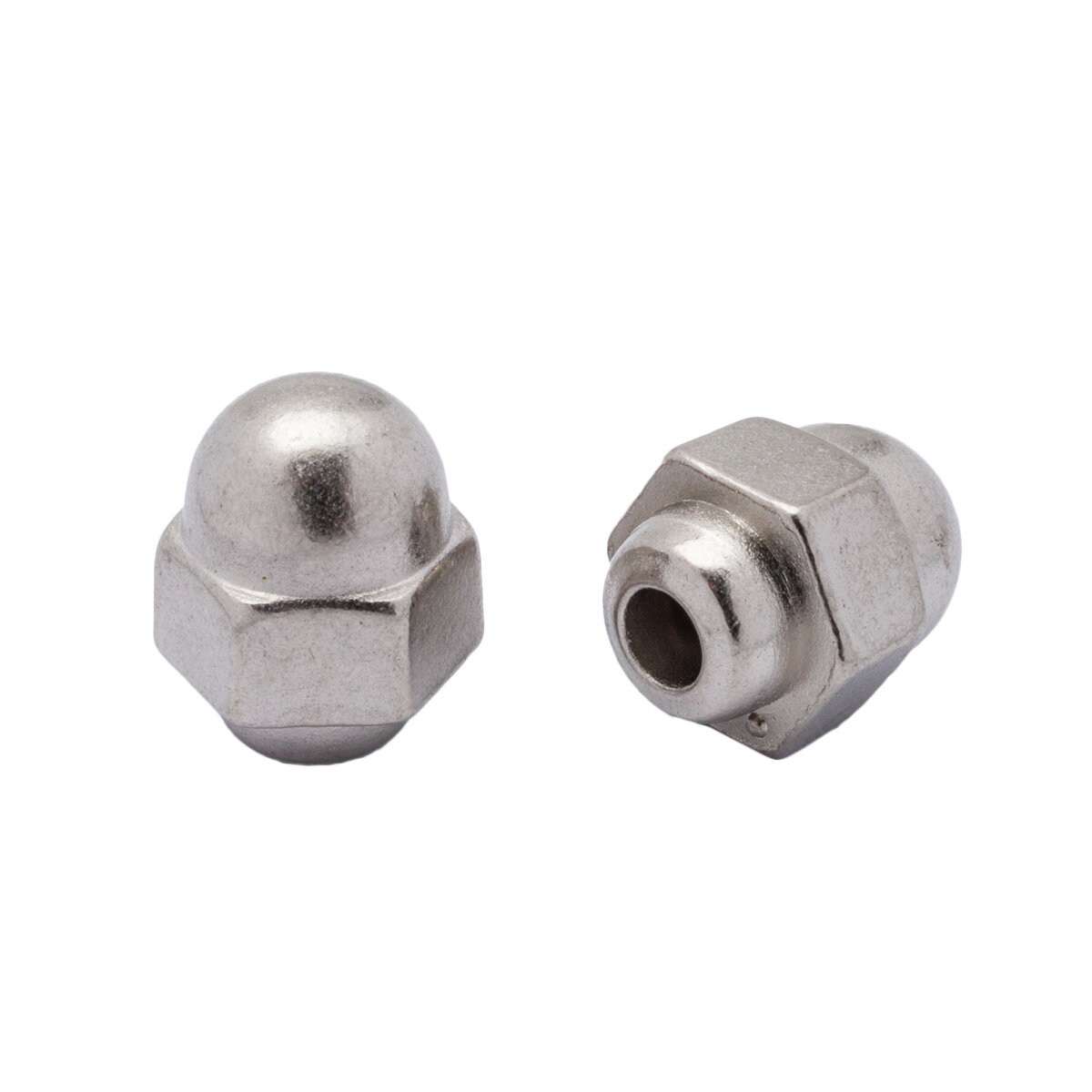 Хольнитены односторонние джинсовые 8 мм 'Болтик', BIG, 54404, без гвоздика, металл (серебро), 20 шт