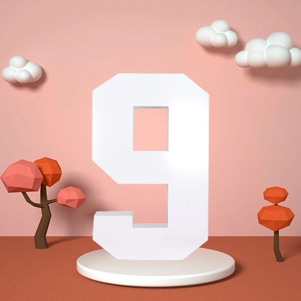 Цифровые воздушные шары KT, круглые, латексные, 1 м