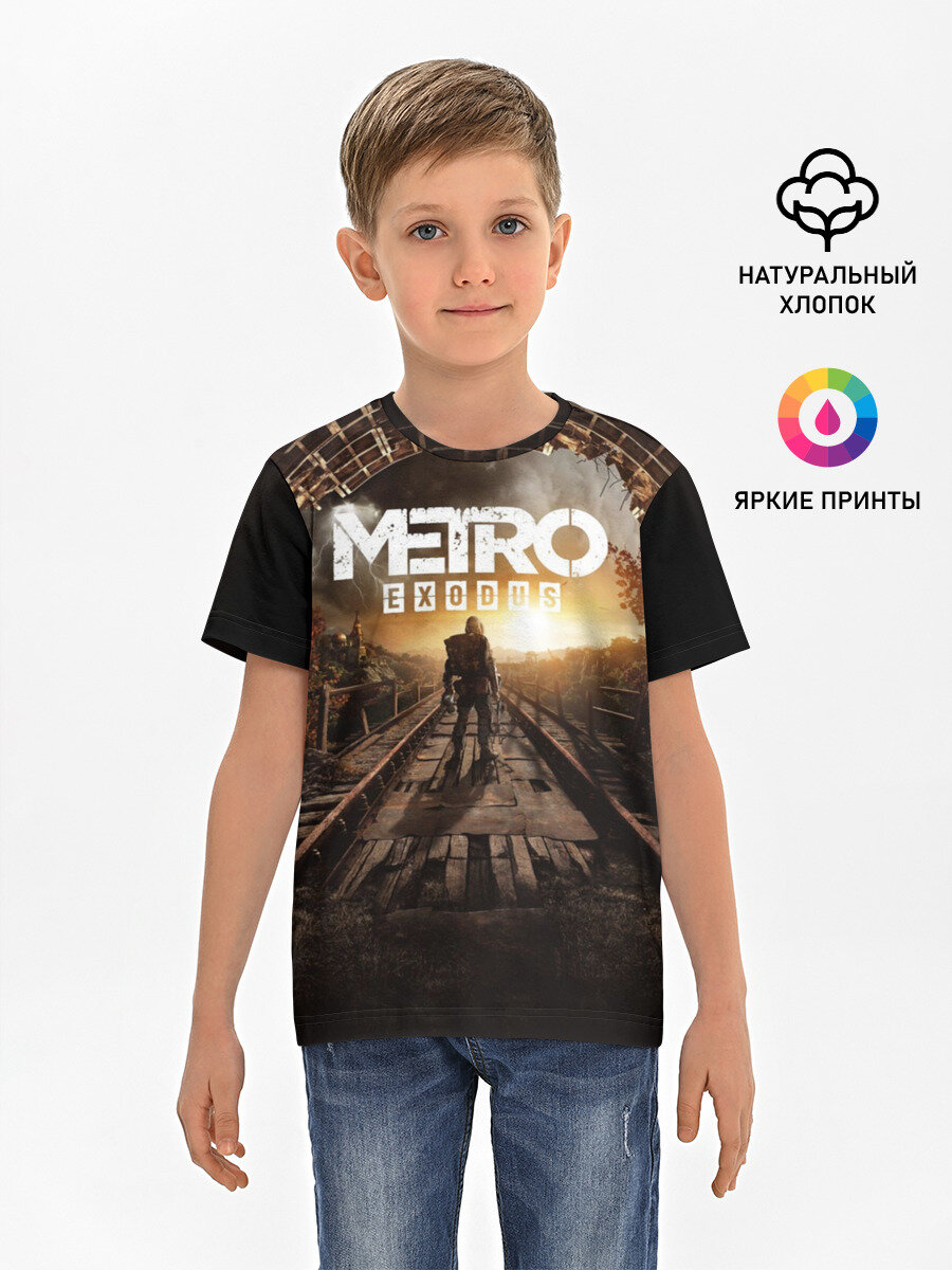 Футболка хлопковая детская METRO EXODUS | МЕТРО ИСХОД