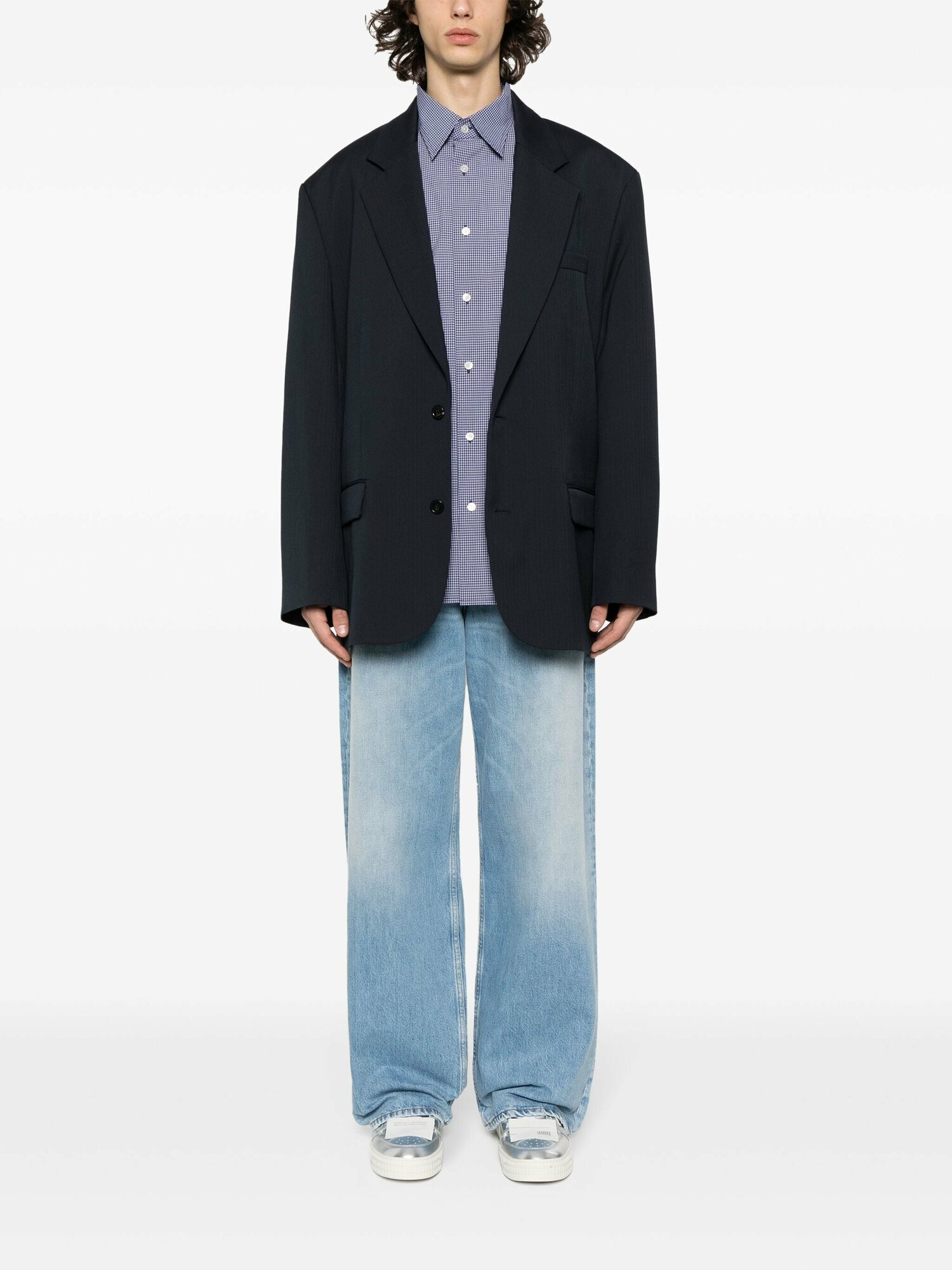 Пиджак Acne Studios, размер 48, blue — фото 1