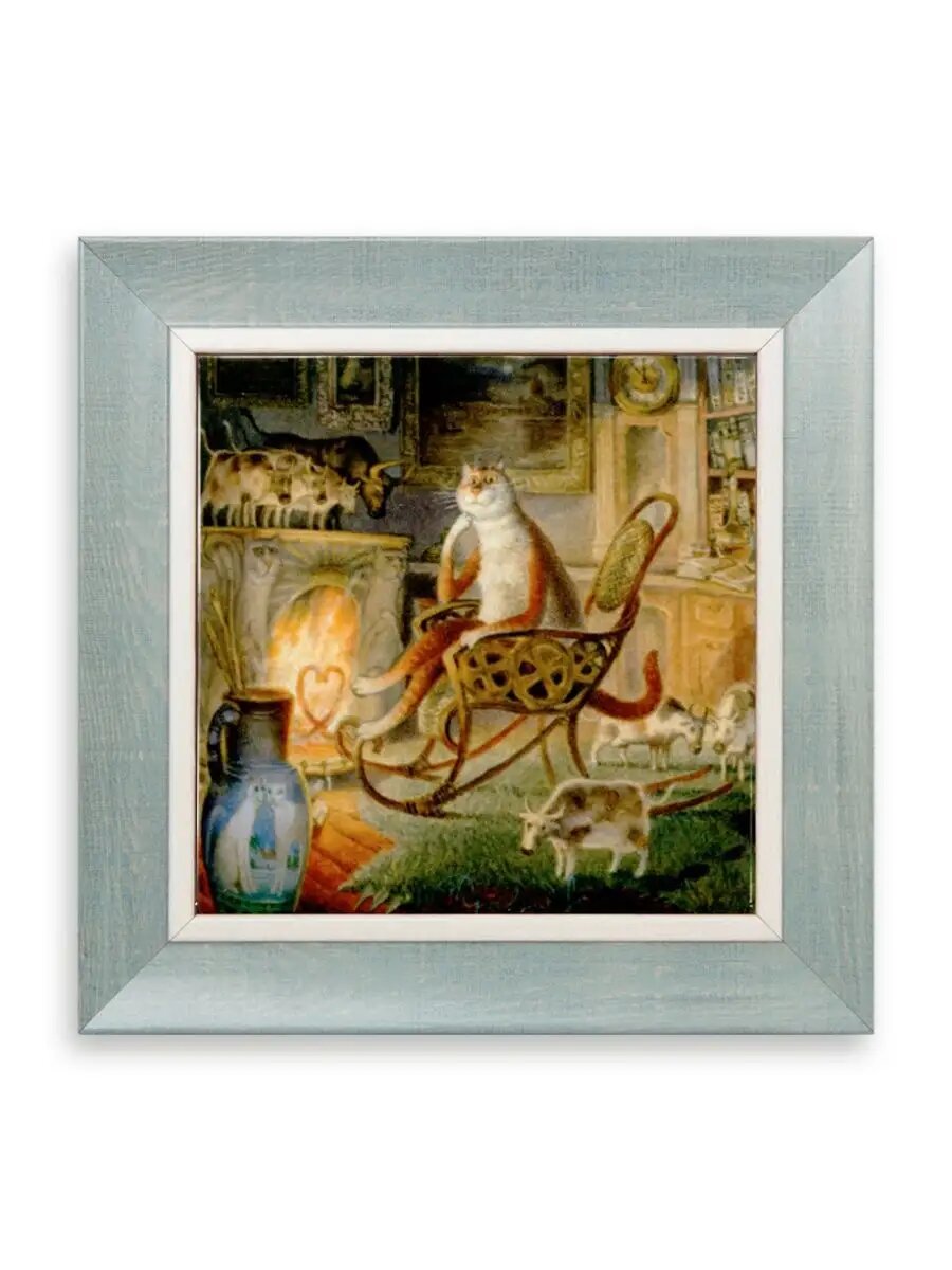Картина на стену. Питерские коты