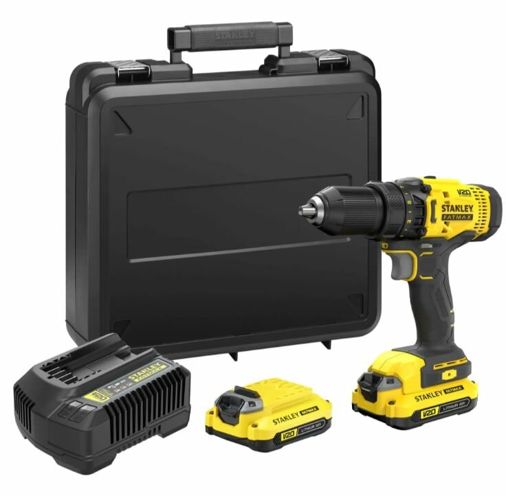 Дрель-шуруповёрт Stanley Fatmax Sfmcd700C2K