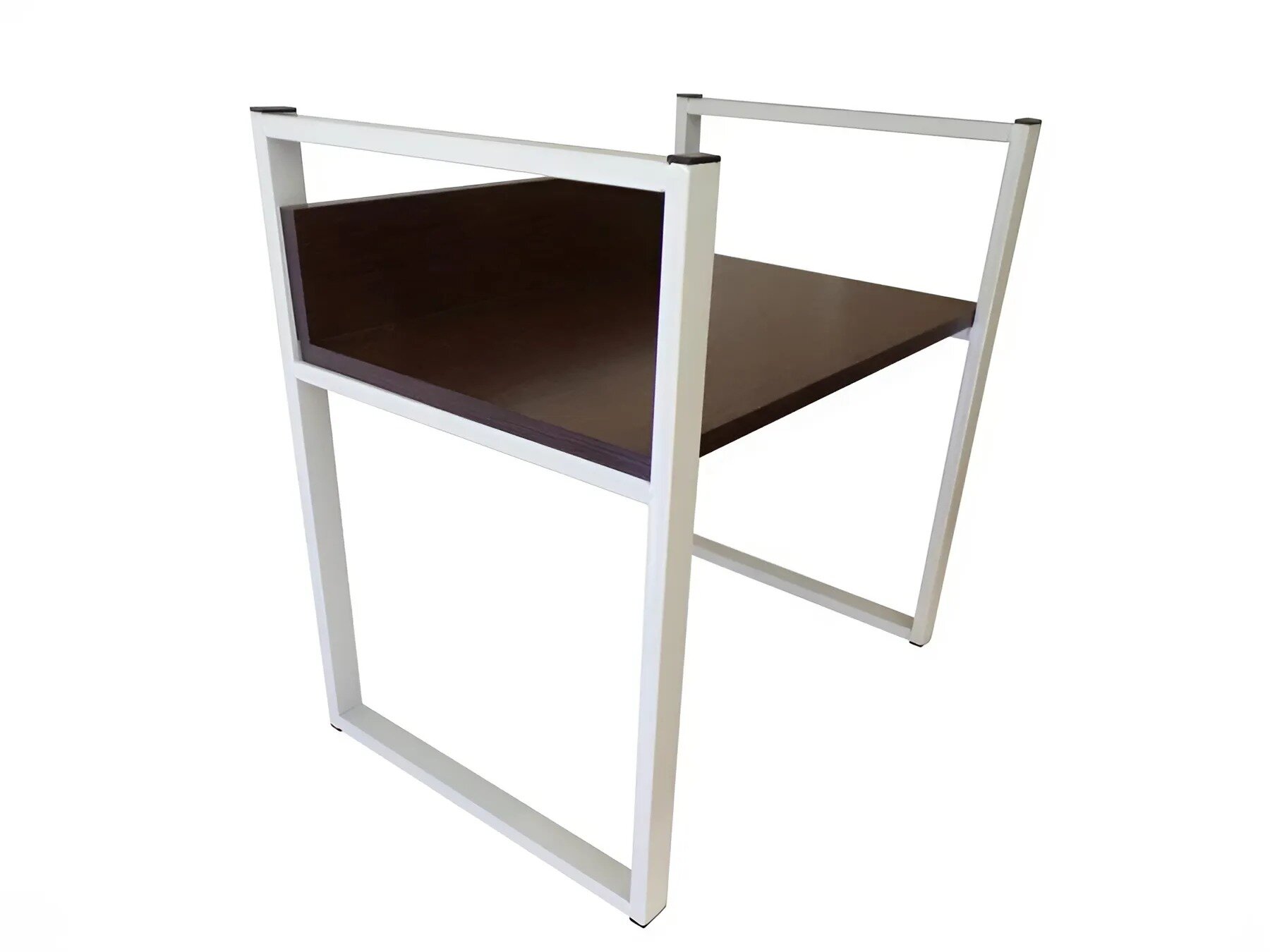 Полка для микроволновки GARROSS "SIBERIA 211961", одна полка 35х54 см, высота 54 см, каркас серый, цвет полки венге