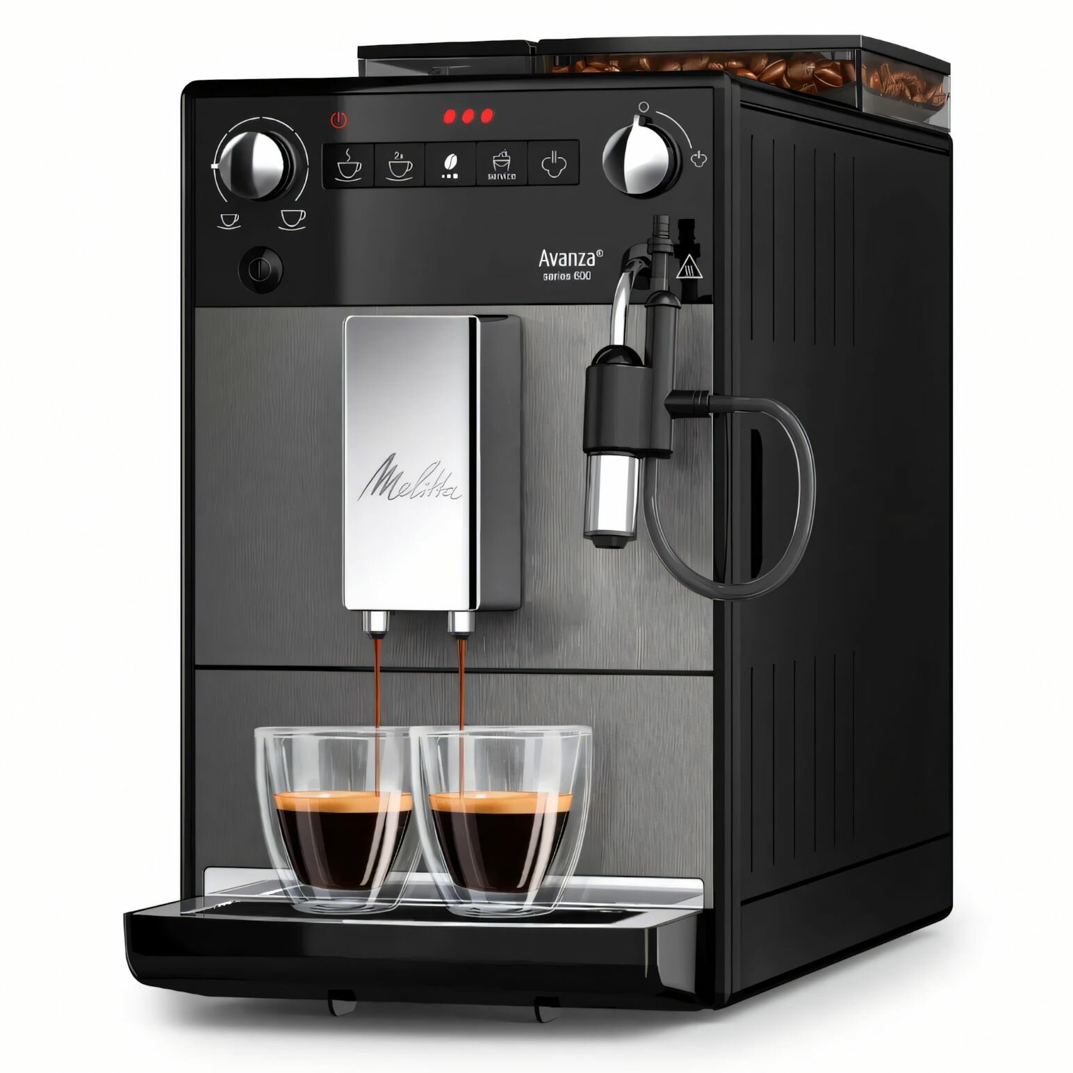 Автоматическая кофемашина Melitta Caffeo Avanza F270-100, титановый цвет